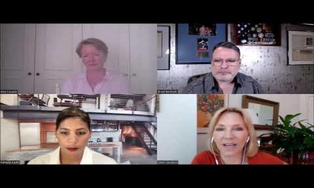 #MovingHumanityForward Panel: Cheri Jacobus, Pam Keith & Ann Cusack ...